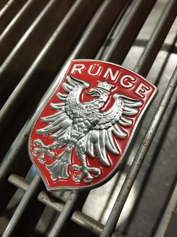 RUNGE Crest Badge Now Available – Runge Cars